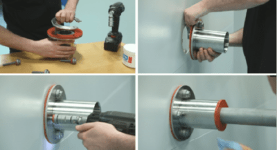 New assembly set avoids welding and simplifies and accelerates the ...